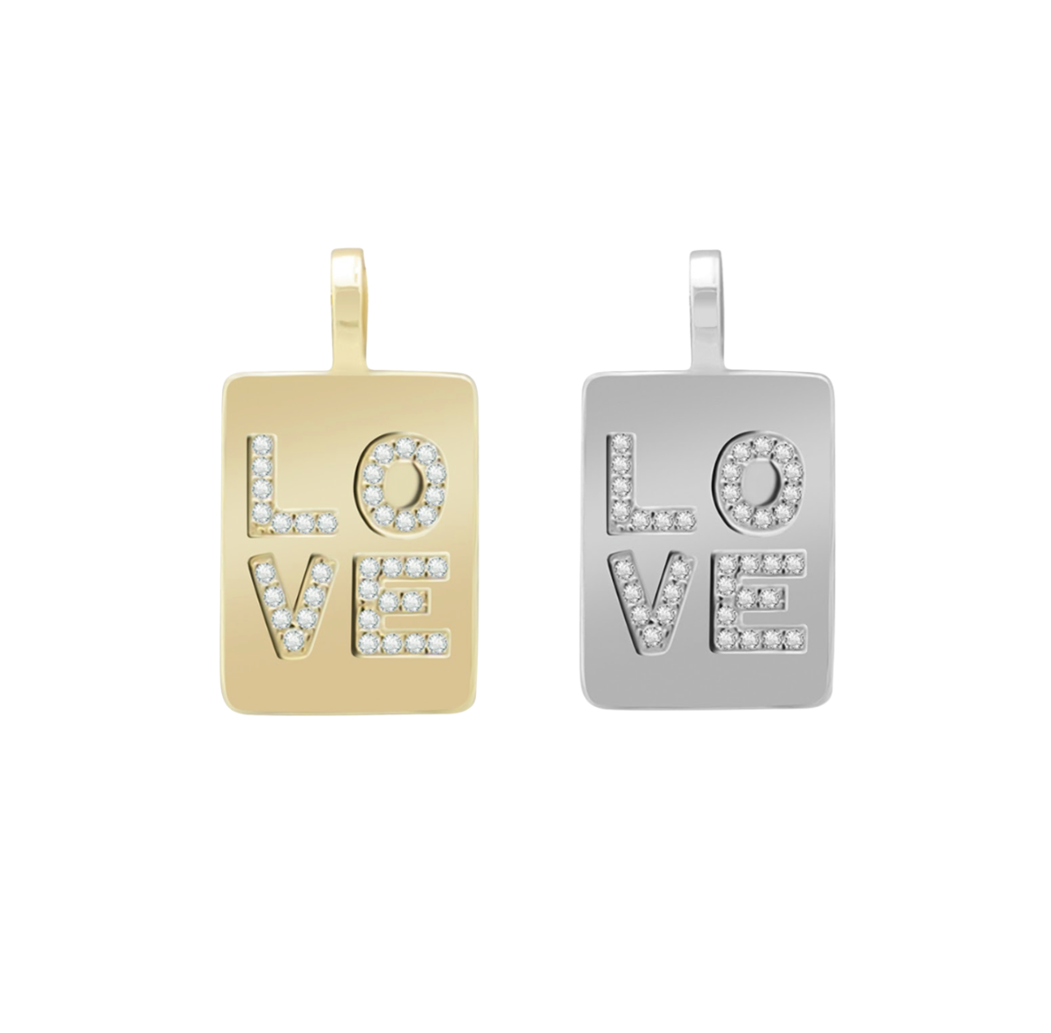 Love Plate Pendant – MB Styles