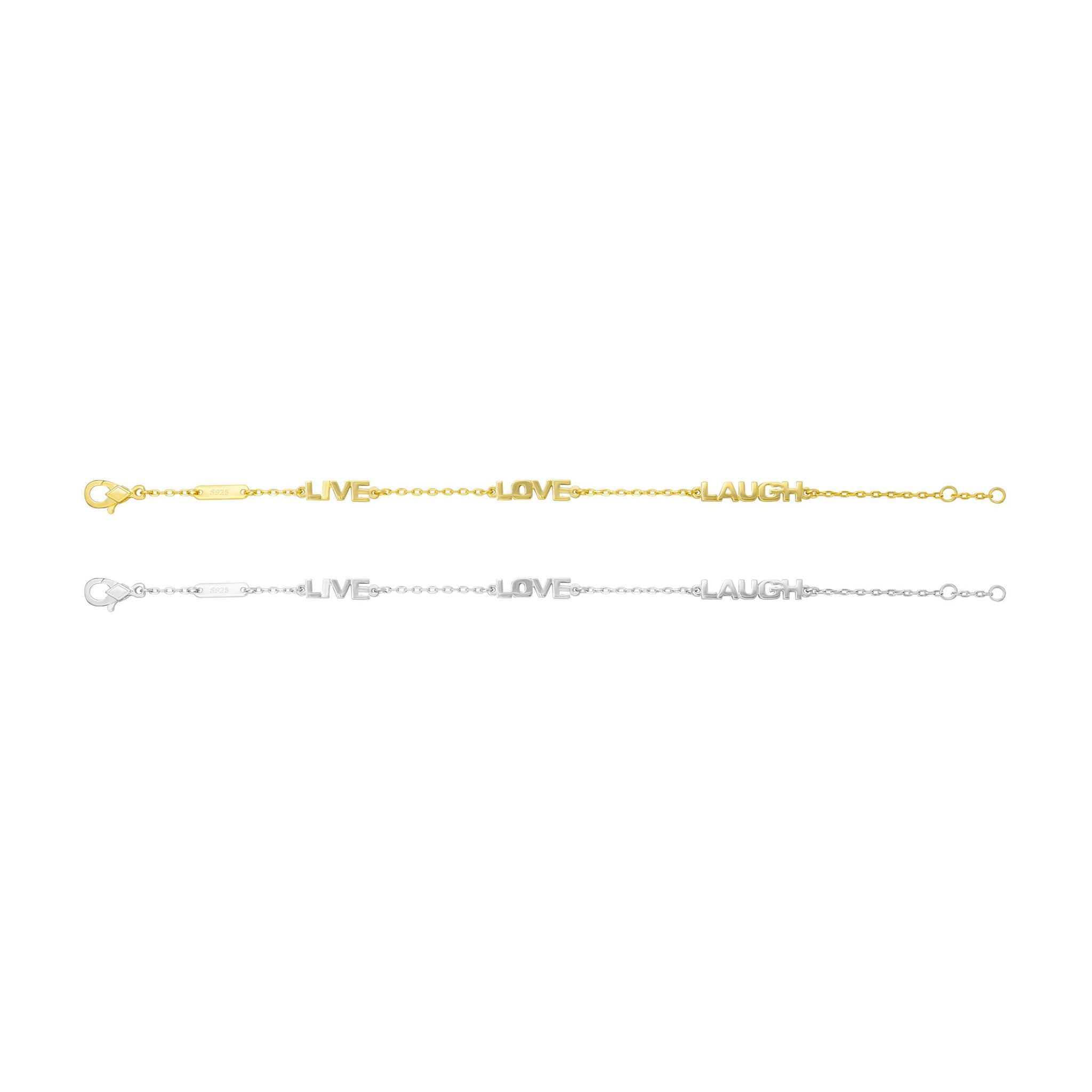 Live Love Laugh Bracelet – MB Styles